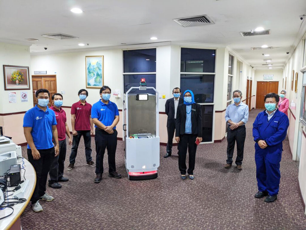 DF Robots "Mak Cik Kiah 19" are helping to fight COVID-19 ...