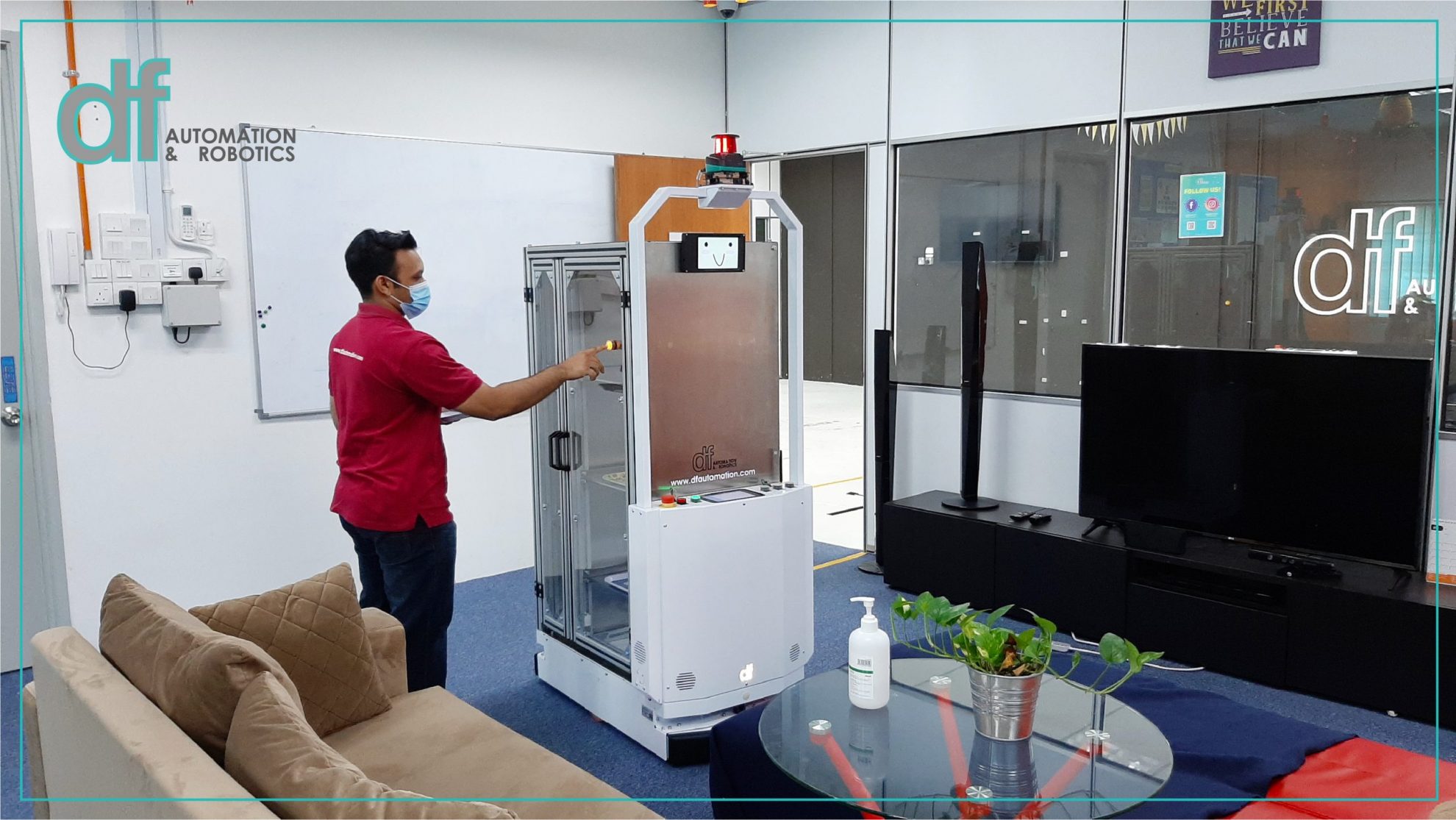 UTM, HCTM & DF Automation Develop Hospital Delivery Robot ‘Mak Cik Kiah ...