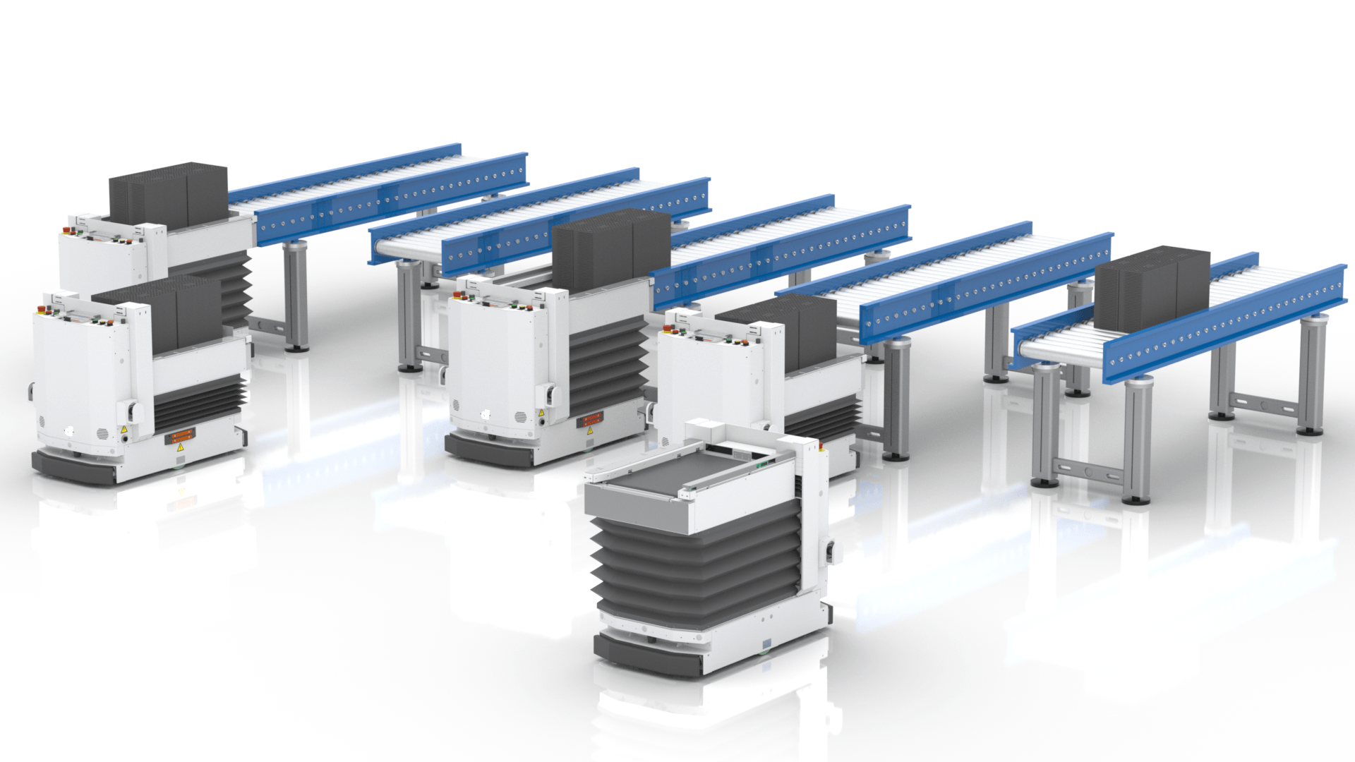 Automated Magazine Transferring Zalpha Extend with Lifter Conveyor - DF ...